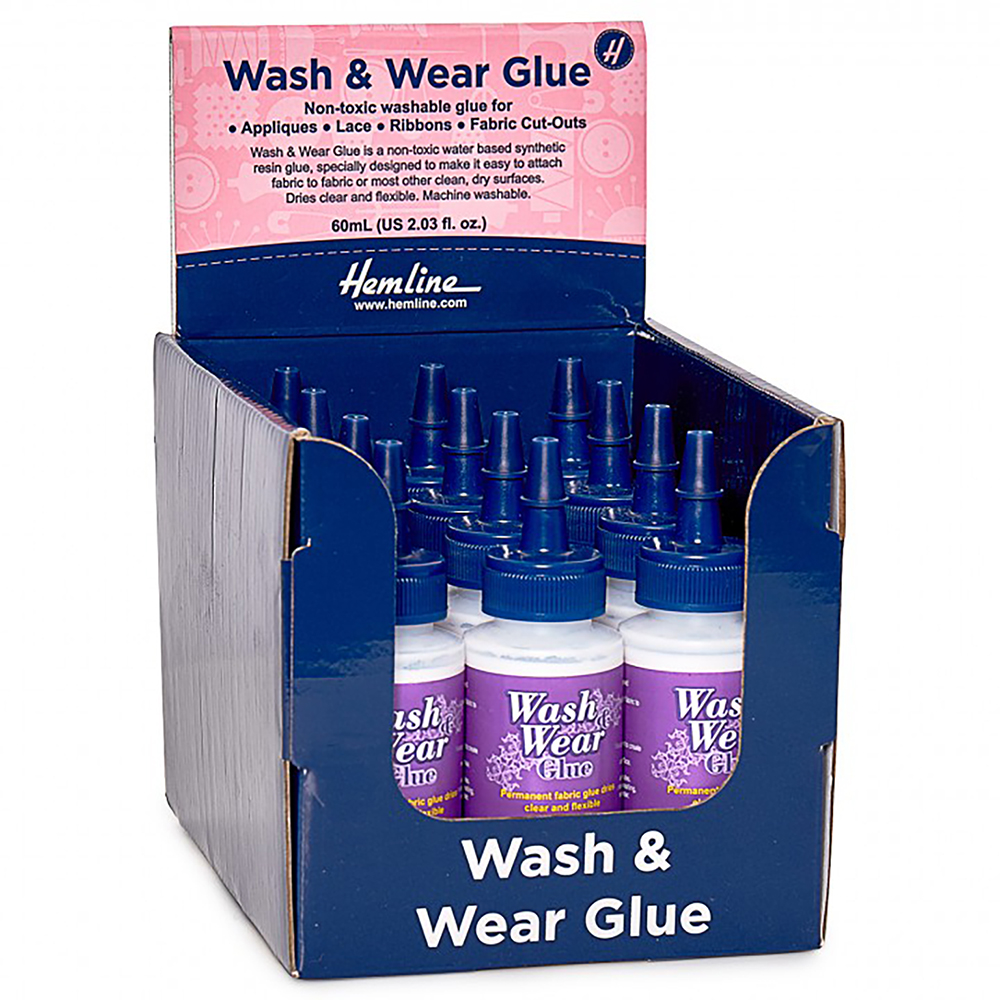 Wash Wear Glue 60ml US 2 03 Fl Oz 12 Pcs Hemline Wash Wear Glue 60ml US 2 03 Fl Oz 12 Pcs Hemline